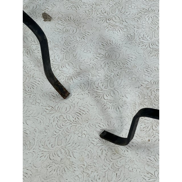 Vintage Cast Iron Salterini Style Nesting Outdoor Tables - Set of 3 ...