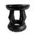 Oka Yoruba Black Stool | Chairish