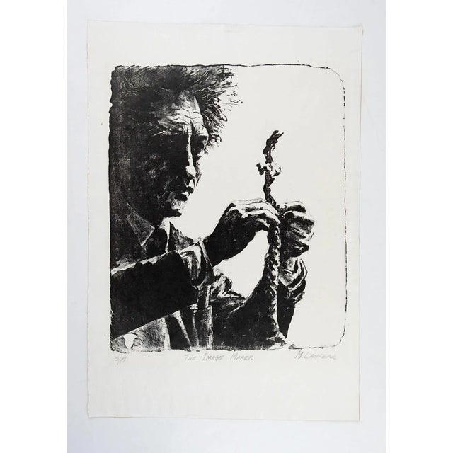 Vintage Lithograph Portrait Image Maker by Marilyn Lanfear | Chairish