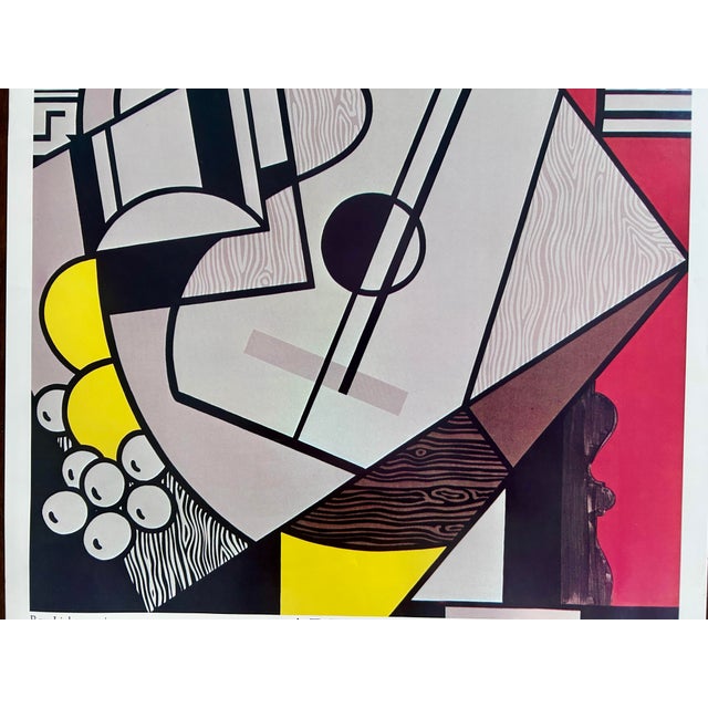 Vintage Roy Lichtenstein “Cubist Still Life” Art Inc. Poster | Chairish