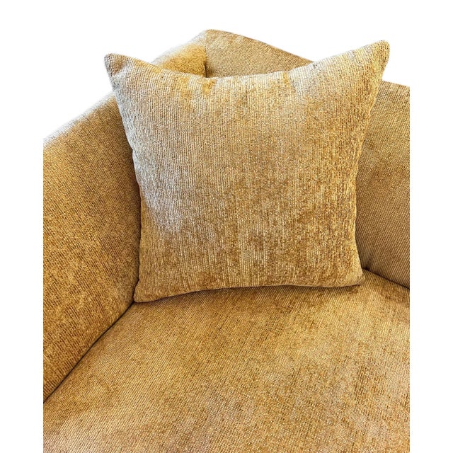 Roshia Soft Caramel Sofa | Chairish
