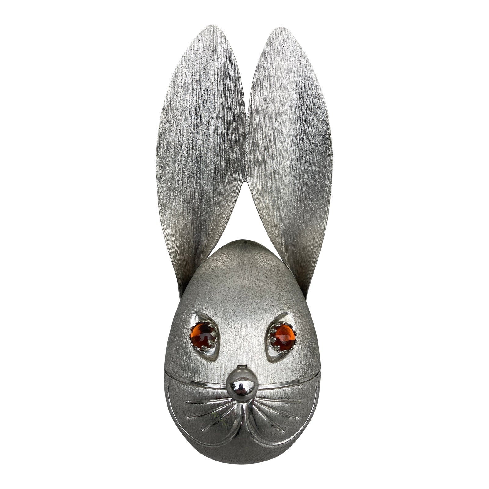 Mid Century Rabbit Bank | Chairish