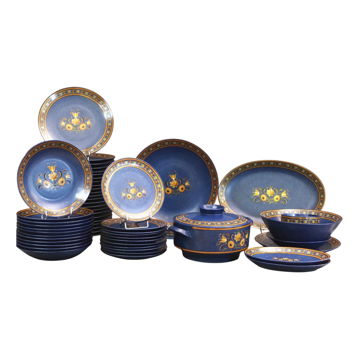 Vintage Dinner Service, 1980s, Set of 56 | Chairish