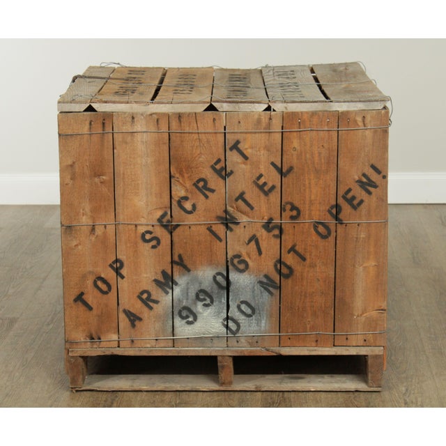 Top Secret Army Intel, Do Not Open Storage Crate, Movie, Play Prop ...