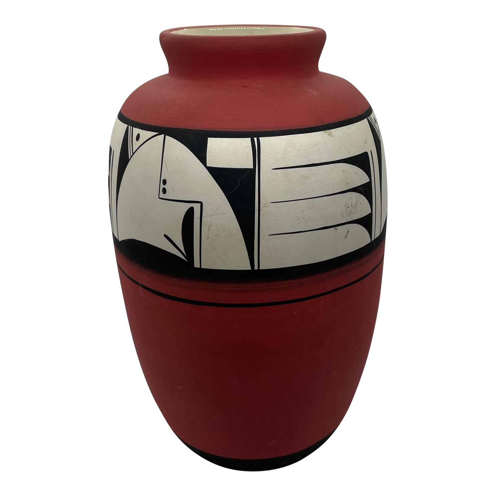 Ute Mountain Tribe Native American Vase | Chairish