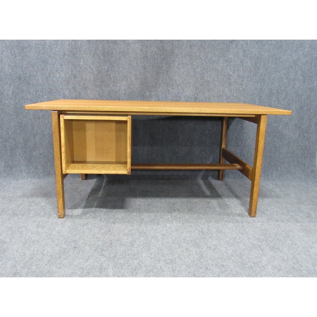 Model 156 Oak Desk by Hans Wegner for GETAMA | Chairish