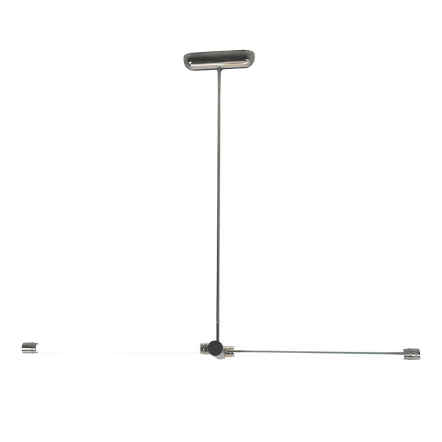 Steel Pipe Hanging Lamp, Germany, 1970s | Chairish