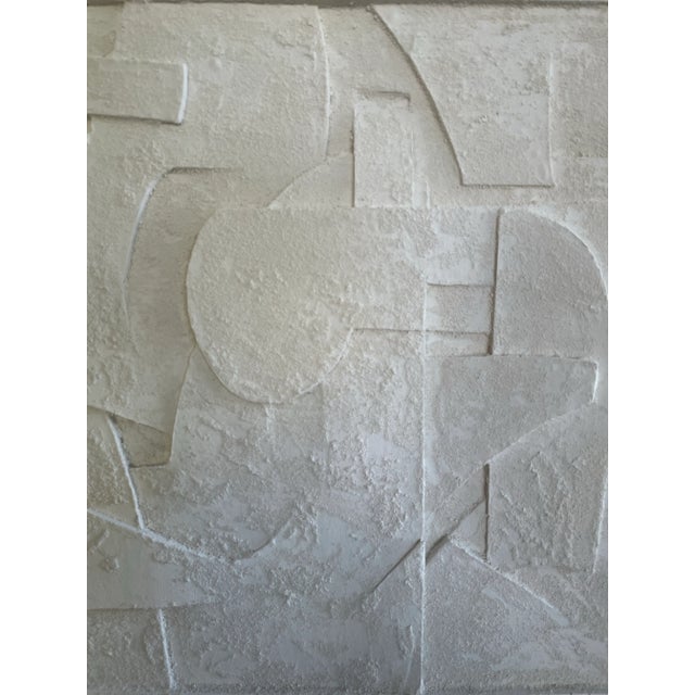 Cubist Plaster Relief | Chairish