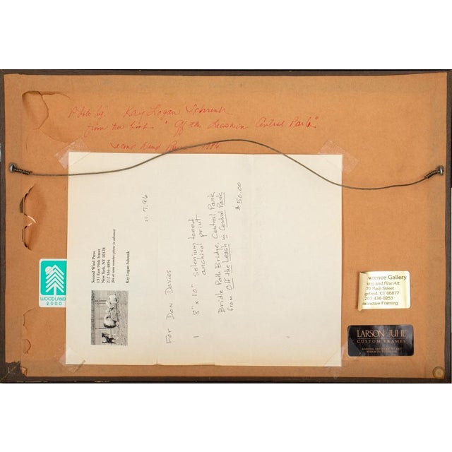 Kay Schrenk "Bridle Path Bridge" Selenium Print | Chairish