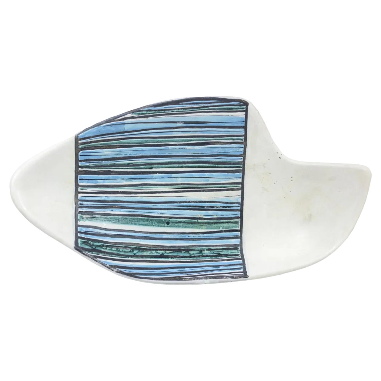 Cup in Ceramic in Free Form by Roger Capron, 1960s | Chairish