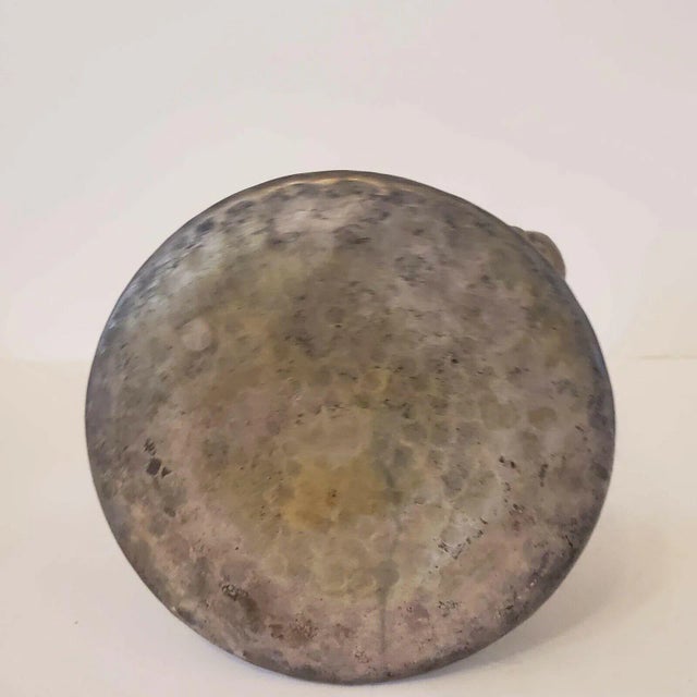 Antique Primitive Lead Smelting Pot With Handle | Chairish