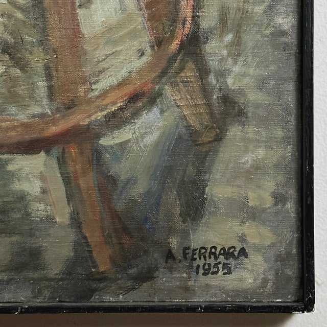 Anthony Ferrara (American, 1930-2012) - Still With Stool, Signed (1955 ...