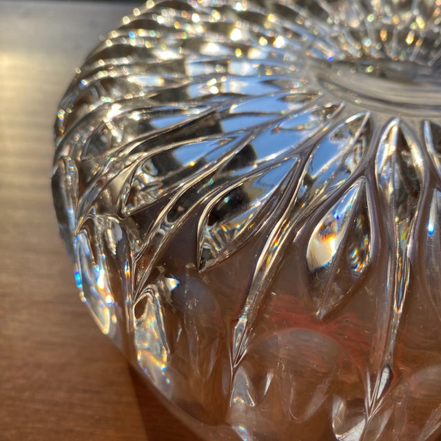 Vintage Gorham German Crystal Glass Serving Bowl Chairish