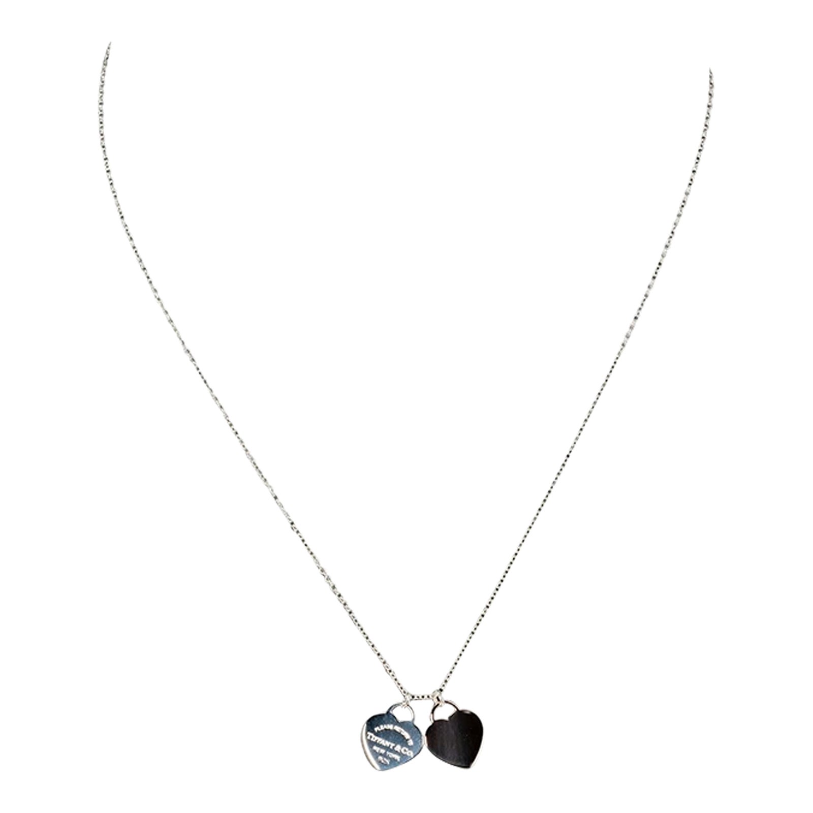 Tiffany & Co Return To Heart Tag Necklace | Chairish