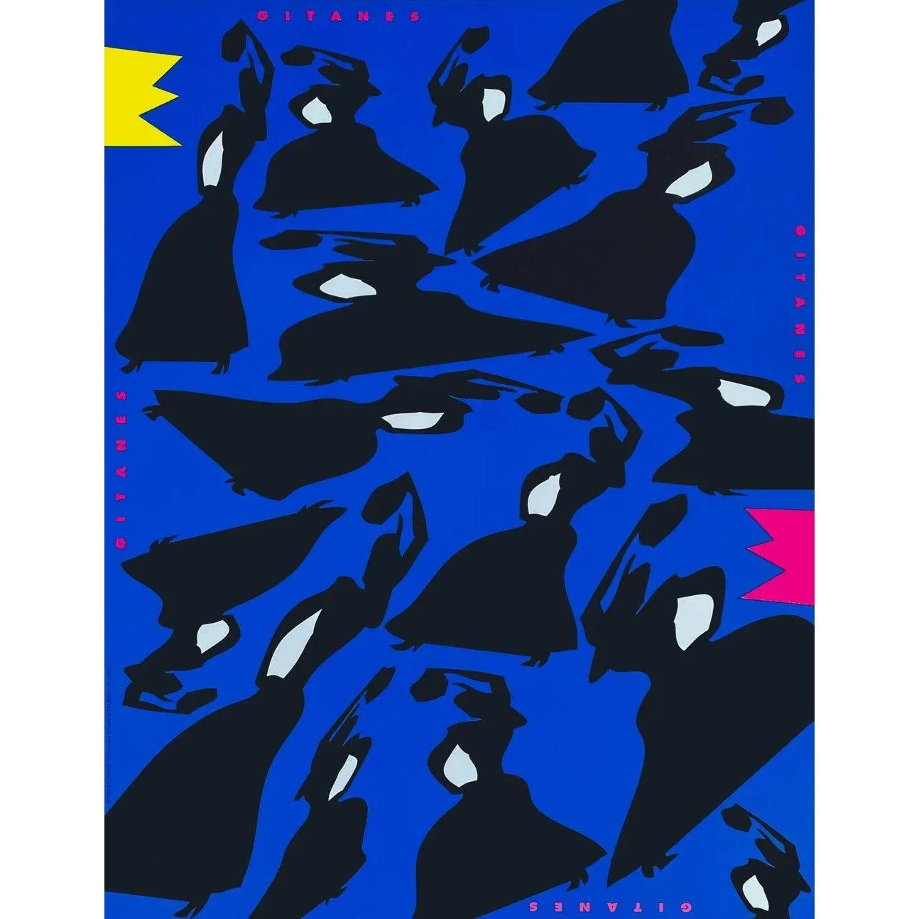 1991 Tapiro Gitanes (Hommage to Max Ponty) Screen Print Poster | Chairish