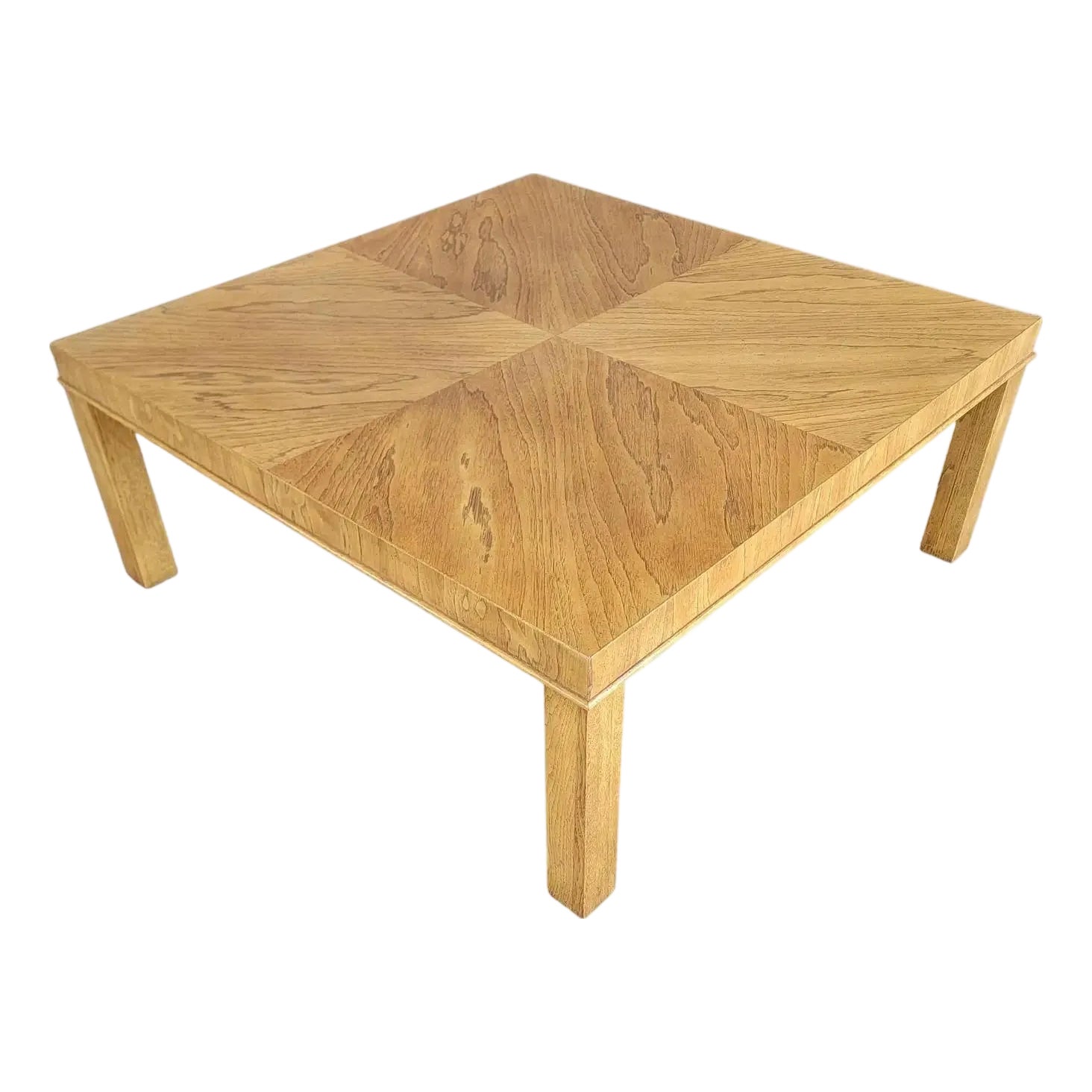 parsons coffee table square