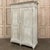 18th Century Country French Louis XVI Period Whitewashed Armoire | Chairish