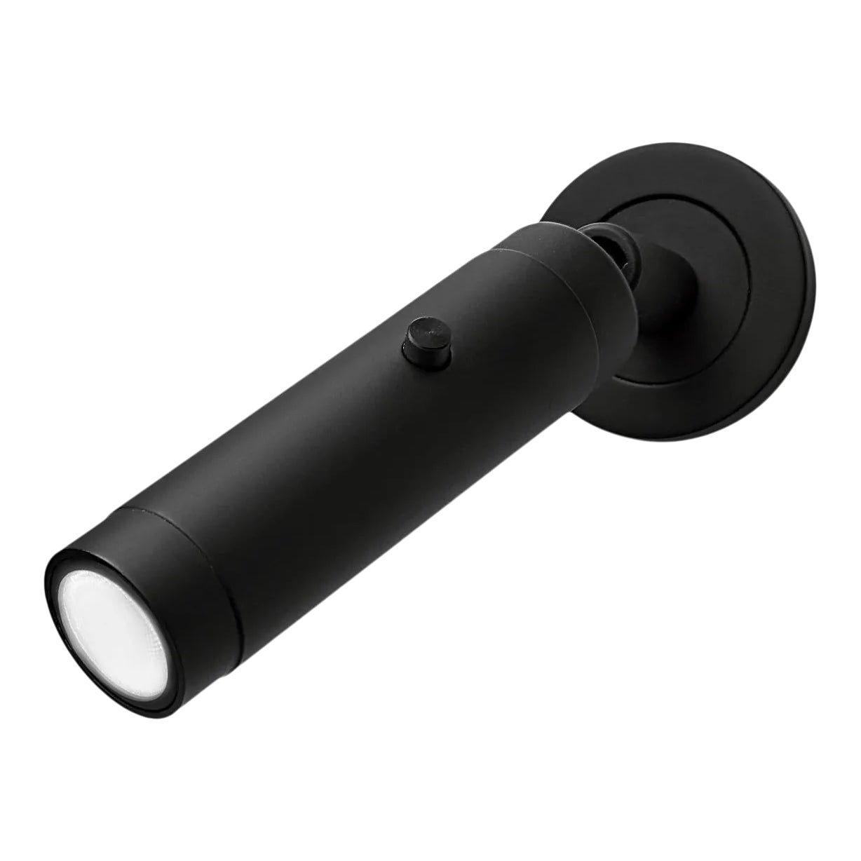 Gotham Lighting Satin Black Led Focus Reading Light | Chairish