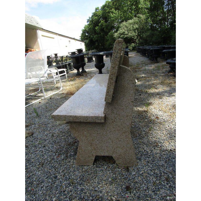 Granite Benches - a Pair | Chairish