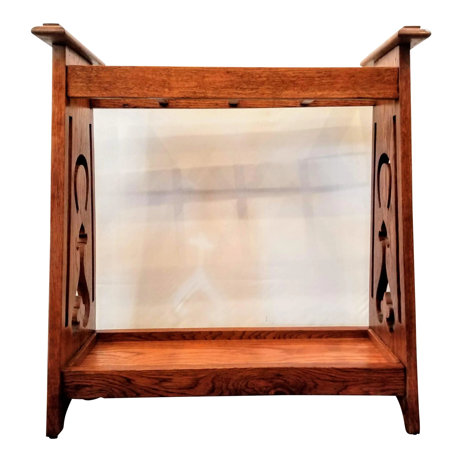 Early-20th-Century English Arts & Crafts Oak Entry Stand for Canes ...