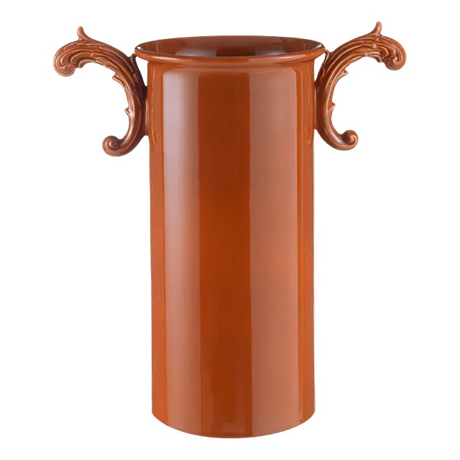 Great Round Baroque Vase from Rebirth Ceramics | Chairish