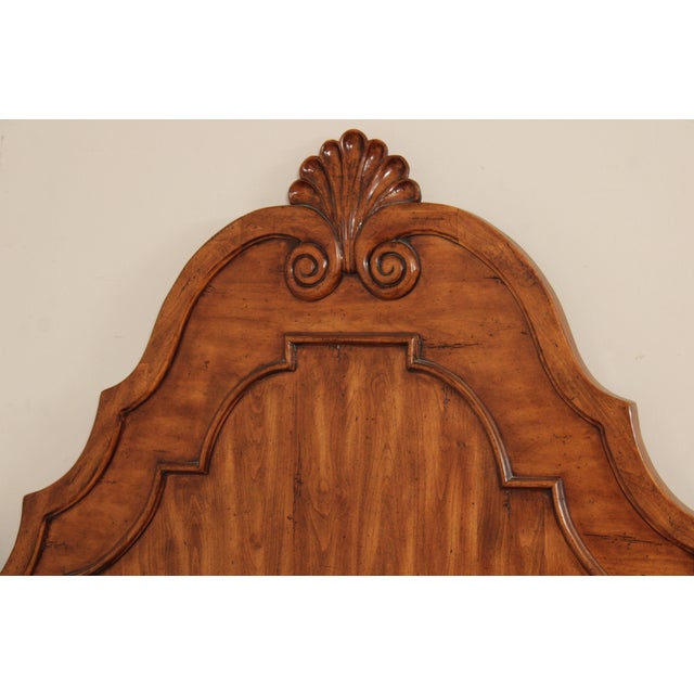 Late 20th Century Bausman & Co. Italian Provincial Style Carved Walnut ...