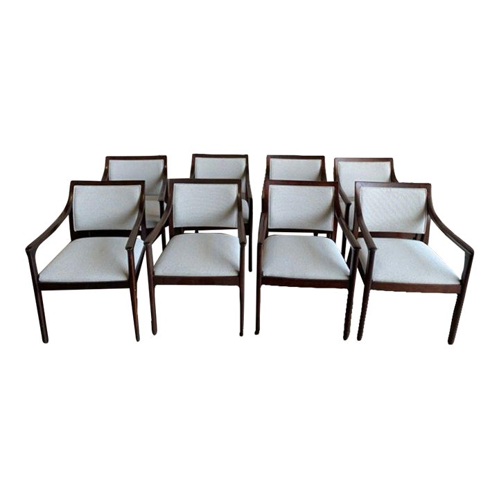 Bernhard Dining Chairs Set of 8 | Chairish