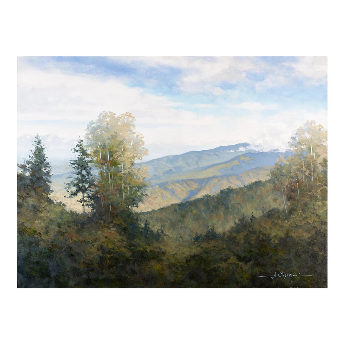 "Among the Treetops" | Chairish