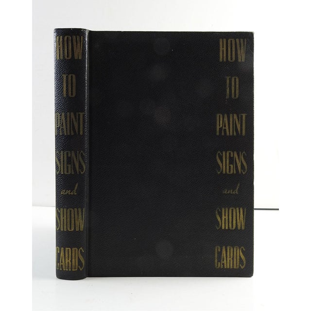 "How to Paint Signs and Show Cards" Lettering Book | Chairish