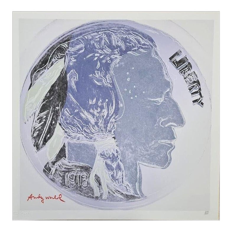 After Andy Warhol, Indian Testa, 1980s, Lithograph | Chairish