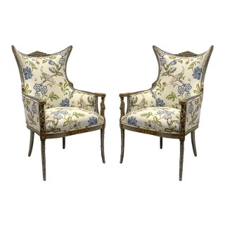Vintage & Used Wingback Chairs for Sale | Chairish