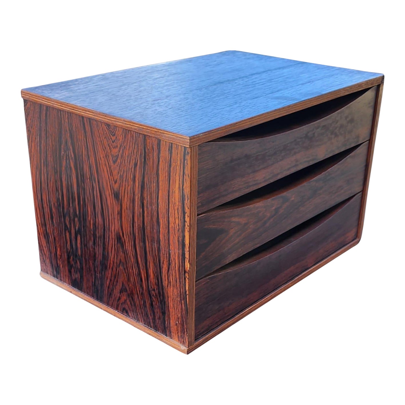 Arne Vodder Attributed Danish Mid Century Modern Rosewood Desk Caddy ...