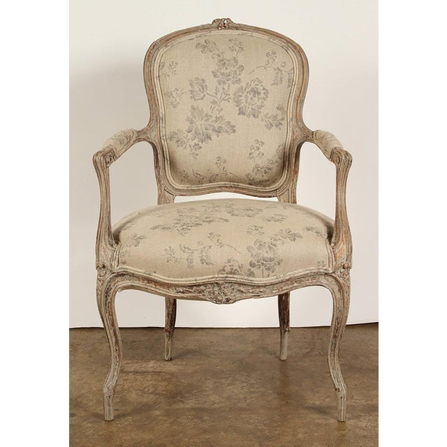 19th Century French Rococo Style Armchair | Chairish