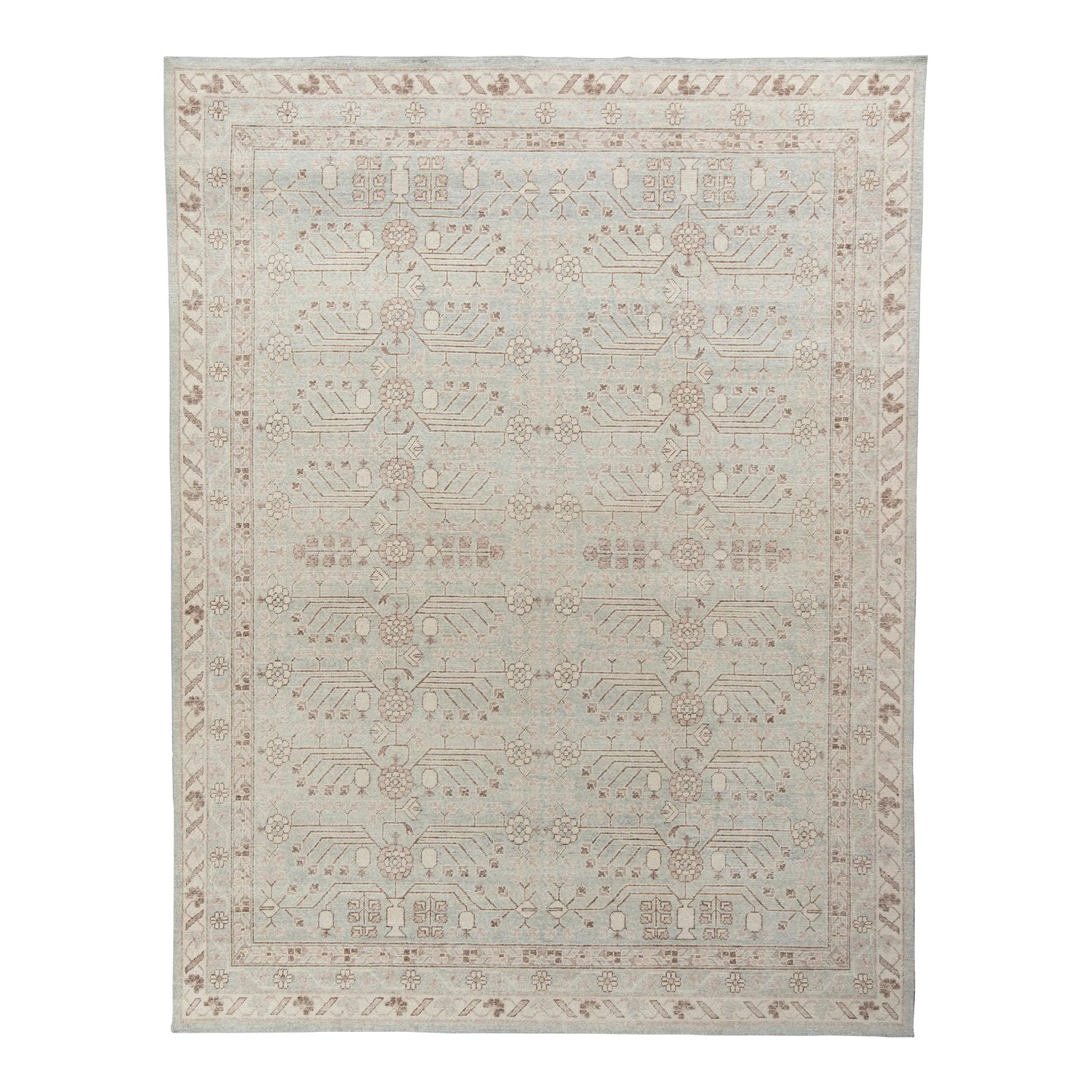 Rug & Kilim’s Oversized Atlas Rug in Pale Blue, 13x19 | Chairish