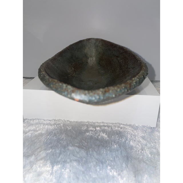 Late 20th Century Vintage Studio Art Pottery Dish | Chairish