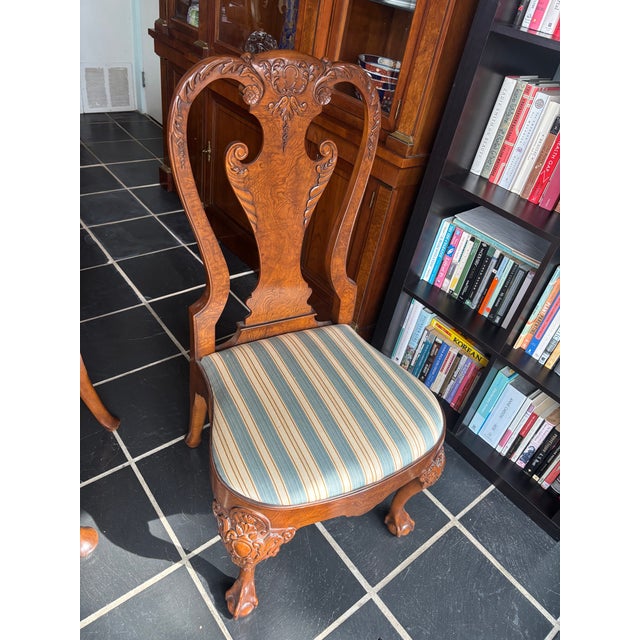 Vintage Baker Furniture Stately Homes Extendable Walnut Dining Table ...