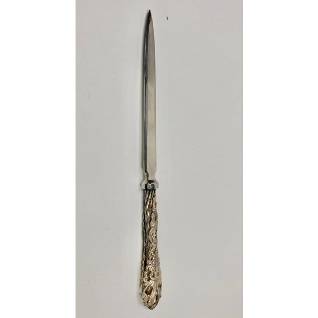 Vintage Sterling Silver Letter Opener | Chairish