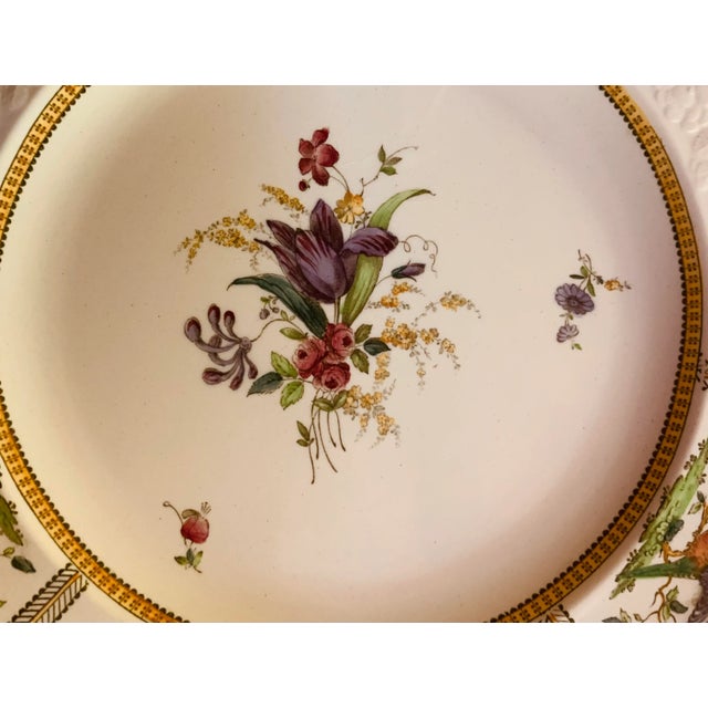 Antique Spode Fine English Bone China Dinner Plates- Set of 4 | Chairish