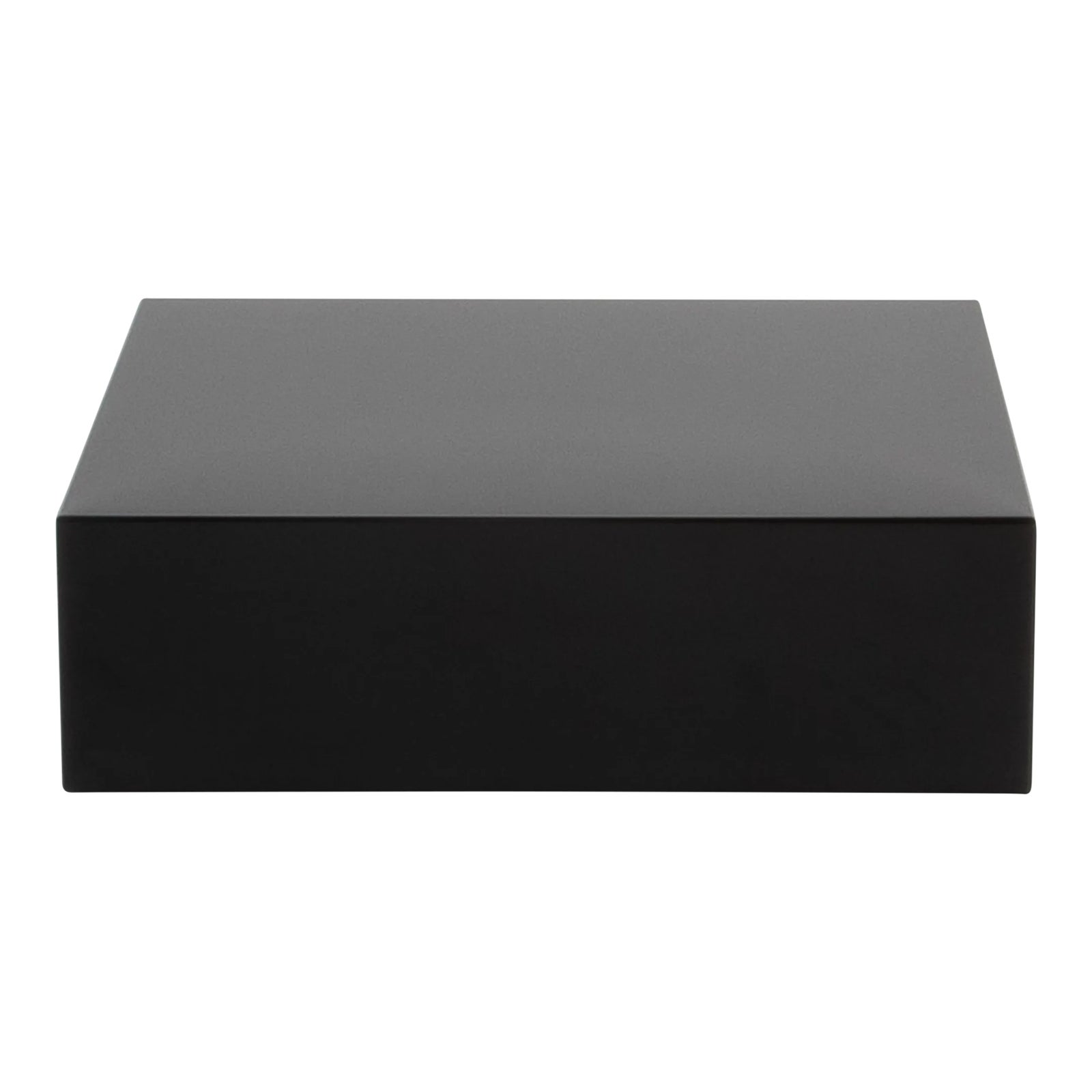 Crystal Base Riser Black 4x4” by Ka Glass | Chairish