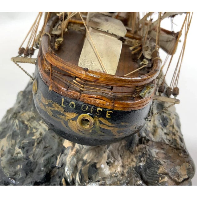 Antique Model of Windjammer Louise | Chairish