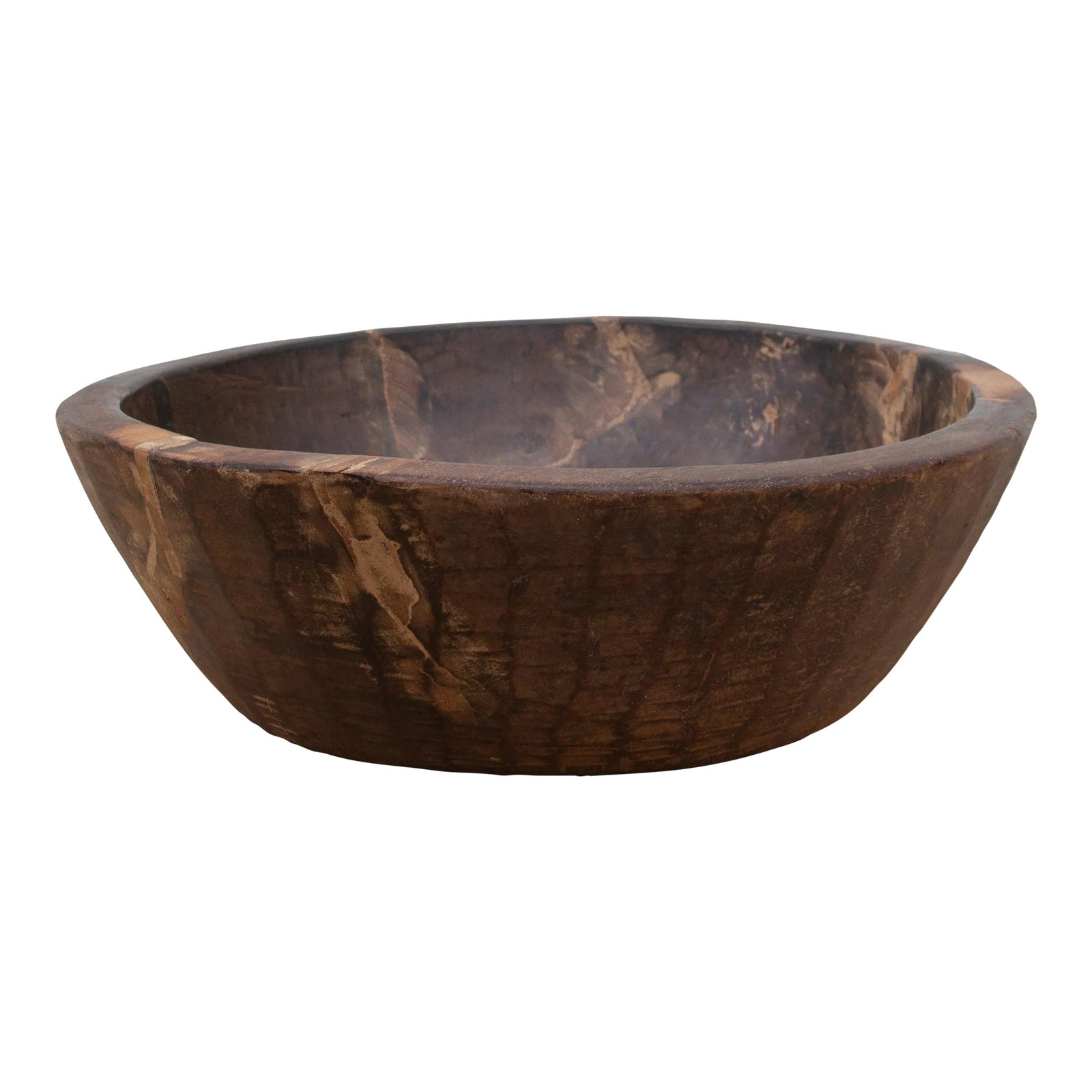 Antique French Rustic Basin Bowl | Chairish