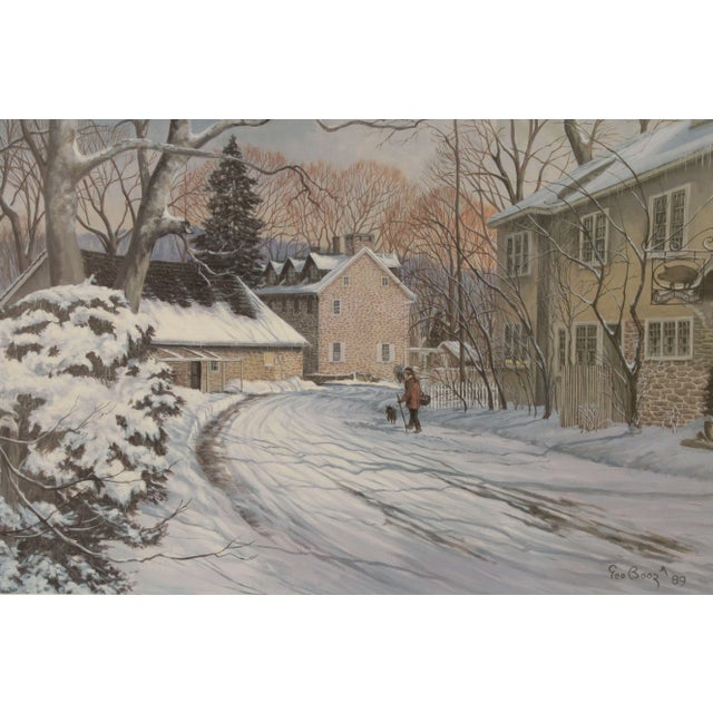 1980s 'Phillips Mill Corner' Fine Art Print by George Booz | Chairish