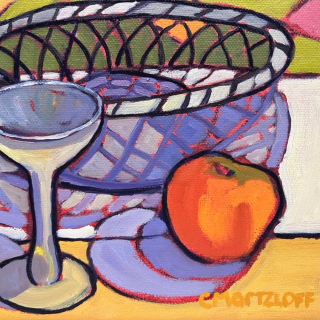 "Transparent Moments" Original Contemporary Fauvist Still Life Painting ...