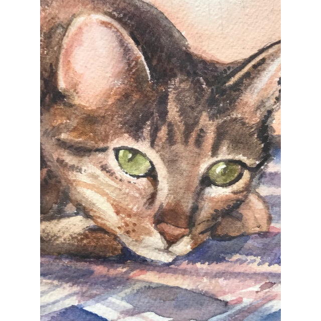 Early 21st Century Original Watercolor Painting of Charleston Author ...