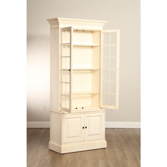 Tall painted bookcase store