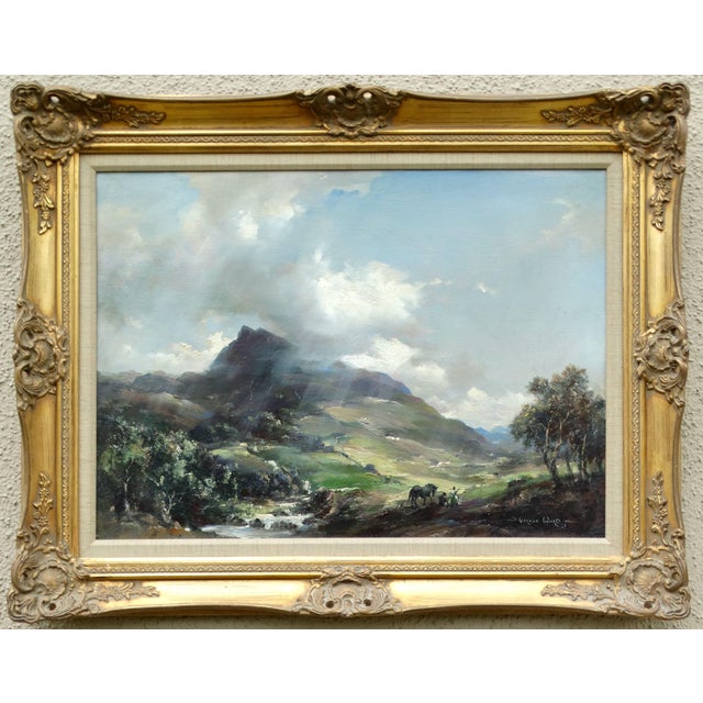 'Light on the Glenn' Oil Painting, Vernon Ward (1905-1985) | Chairish