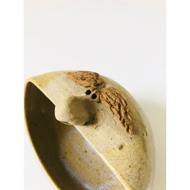 Pottery Face Bowl | Chairish