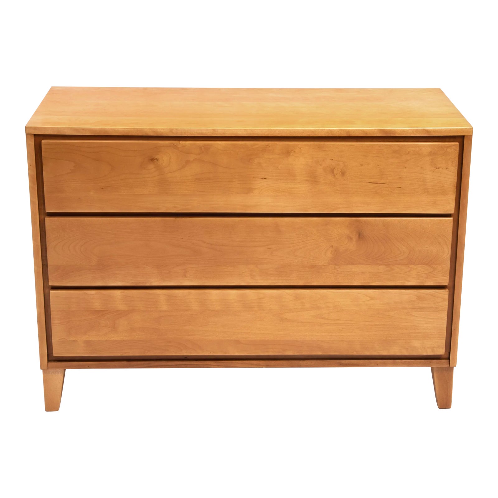 Leslie Diamond Conant Ball Mid Century Modern Three Drawer Birch Chest ...