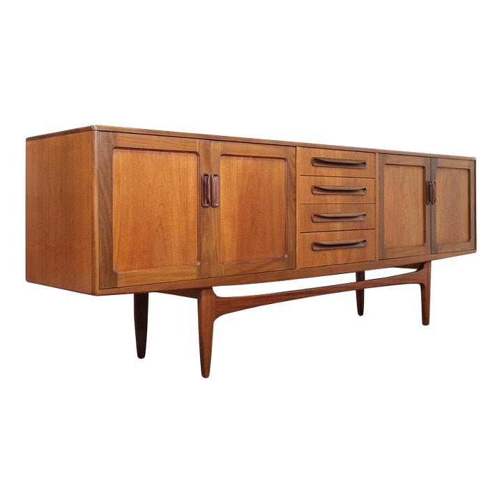 1960s Mid Century Modern Vintage Teak Credenza Sideboard by G Plan ...