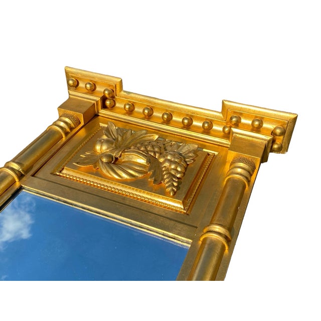 Antique Federal Style Triple Gilded Mirror - Foster Brothers Boston ...